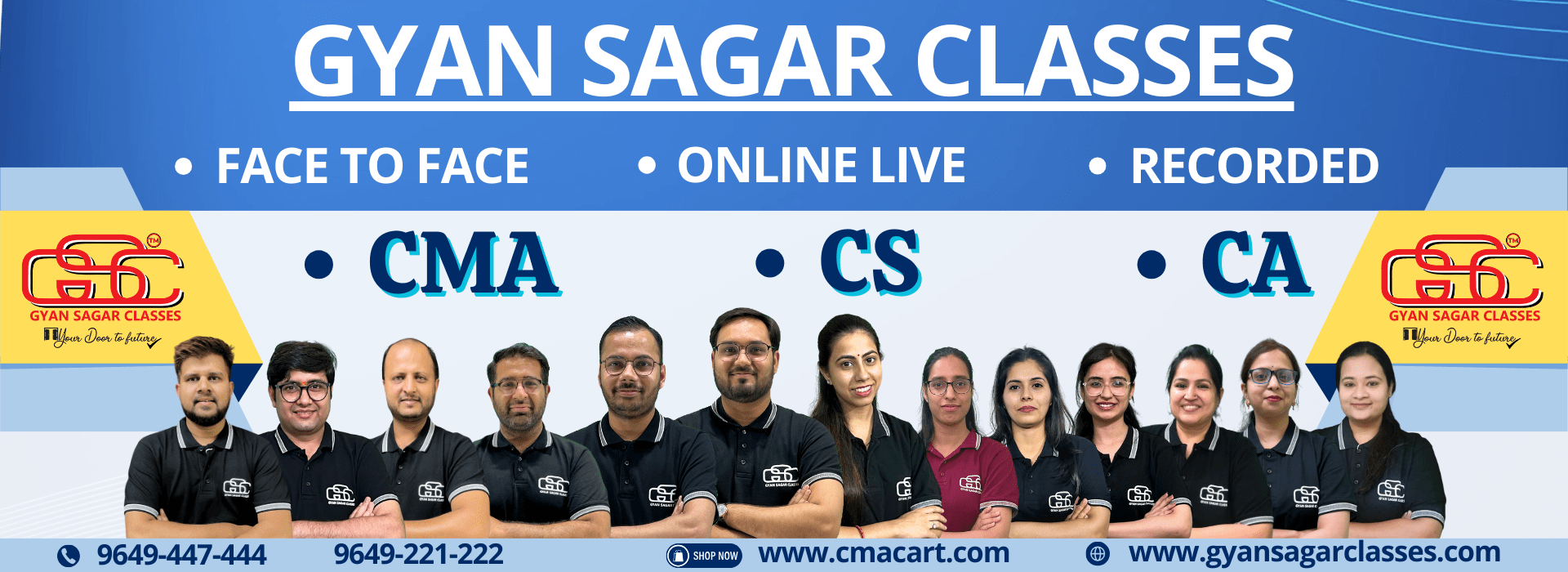 Best Coaching For CMA/CS/CA/B.Com - Gyan Sagar Classes